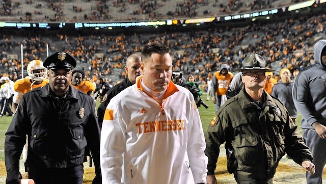 Butch Jones: Florida loss in '14 was 'lowest moment' of his career ...