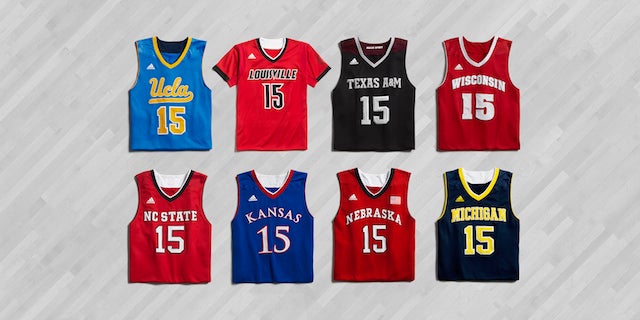 LOOK: New Adidas uniforms for Kansas, Louisville and more - CBSSports.com