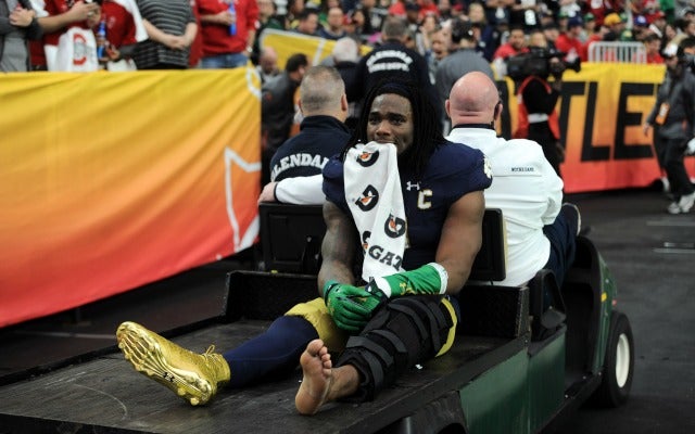 Jaylon Smith claims he's the draft's best prospect despite knee injury ...