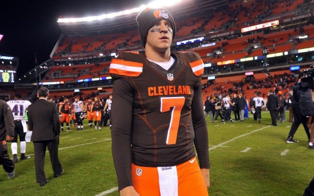 Browns name Austin Davis starter over Johnny Manziel vs. Bengals ...