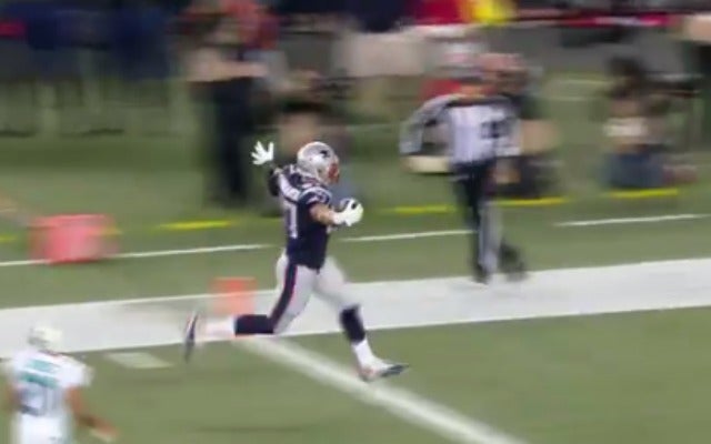 WATCH: Patriots unleash Gronk for 47-yard TD on opening drive ...