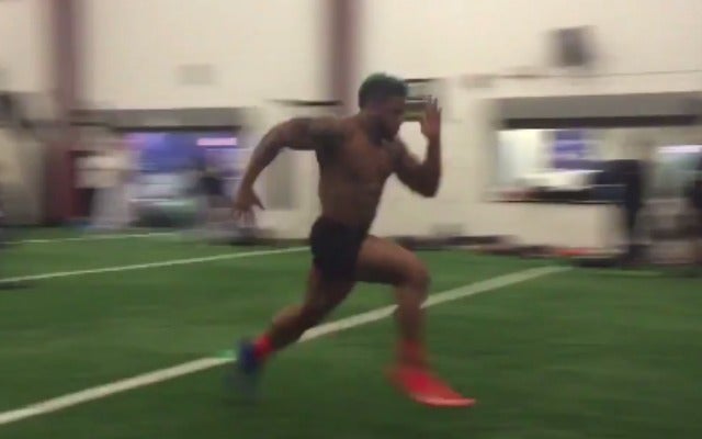Terron Beckham, Odell's cousin and pro day superhuman, lands Jets ...