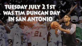 San Antonio celebrates Tim Duncan Day