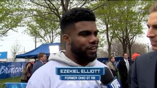 Ezekiel Elliott talks NFL Draft