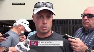 Kurt Roper evaluates Brandon McIlwain and Jak