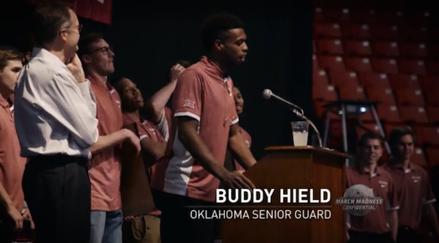 WATCH: Buddy Hield and OU, Miami, Oregon celebrate on Selection Sunday ...