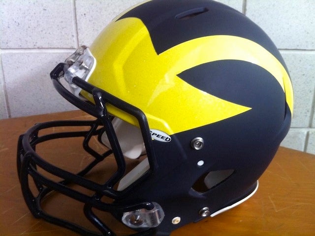 PHOTO: Michigan's new adidas uniforms for Outback Bowl - CBSSports.com