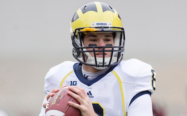 Michigan QB Russell Bellomy one of two players set to transfer ...