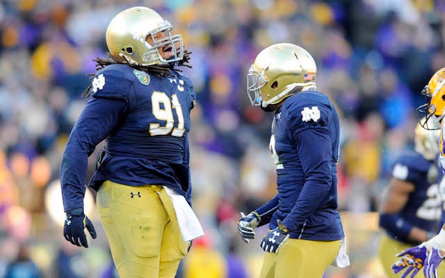 Sheldon Day to return to Notre Dame for senior season - CBSSports.com