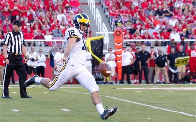 Michigan AD condemns 'vicious' Twitter comments sent to punter ...