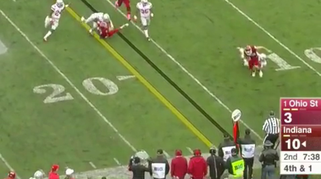 Indiana fails miserably on fake punt from own 16 while leading Ohio ...