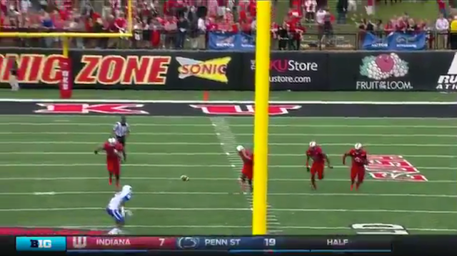 WKU gets accidental onside kick after squib drills MTSU player in the ...