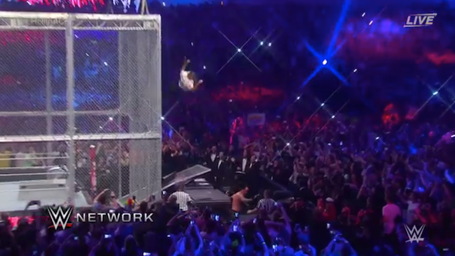 WATCH: Shane McMahon leaps from top of Hell in a Cell at WrestleMania ...