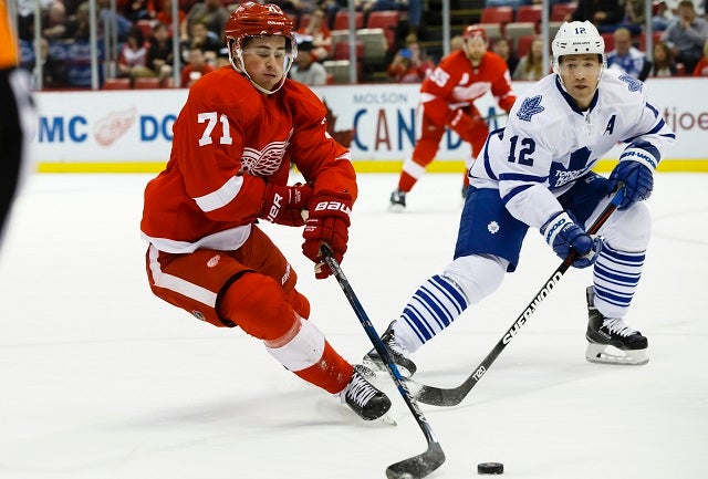 Dylan Larkin becomes first teenager to make Red Wings in over 15 years ...