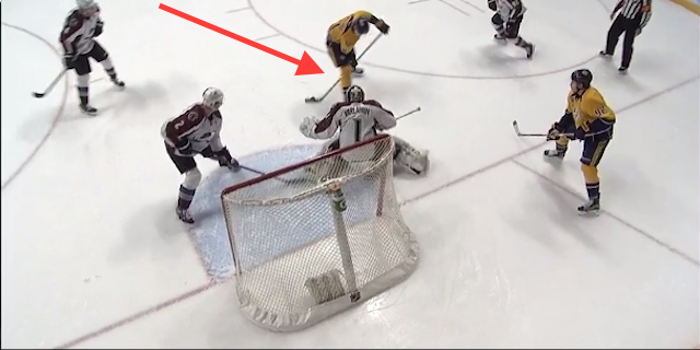 WATCH: Predators' Forsberg scores incredible between-the-legs goal - CBSSports.com