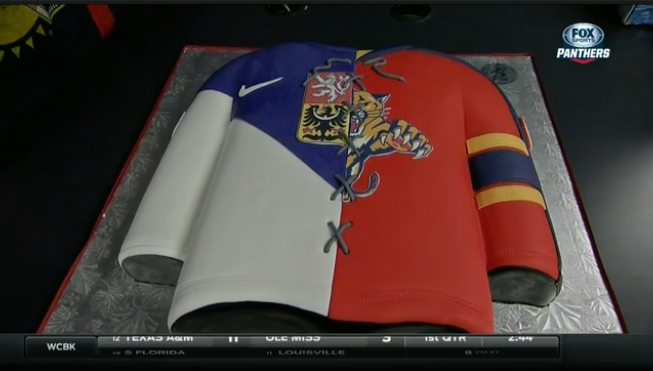LOOK: Jaromir Jagr's birthday cake from the Panthers is amazing ...
