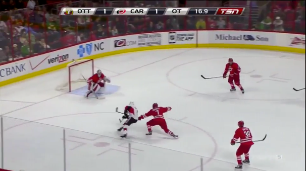 WATCH: Kyle Turris sets up Senators OT winner with incredible play ...