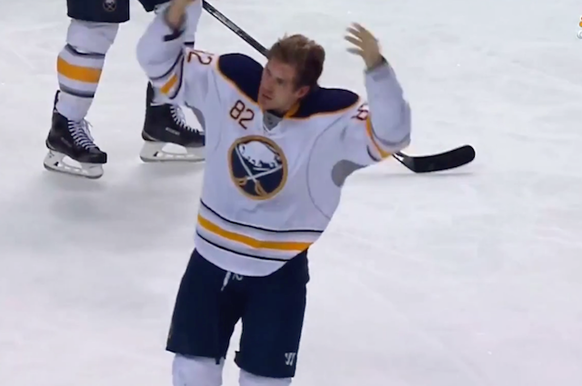 WATCH: Marcus Foligno seemed to enjoy his fight with Tom Wilson ...