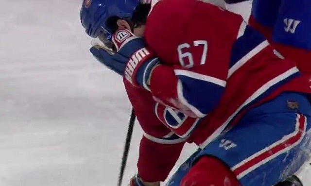 WATCH: Habs' Max Pacioretty hit in face by P.K. Subban shot, leaves ...