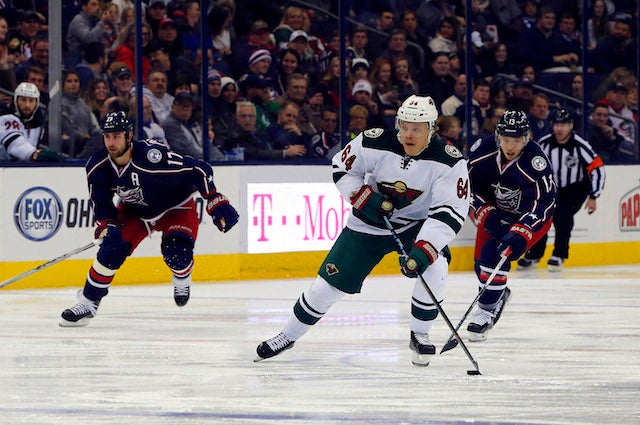 WATCH: Wild, Blue Jackets score two seconds apart, tie NHL record ...
