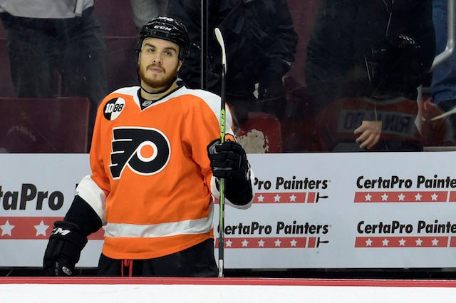 WATCH: Flyers' Zac Rinaldo ejected for boarding Kris Letang - CBSSports.com