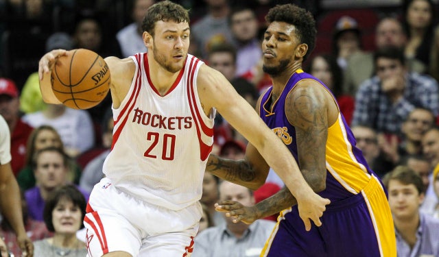 Donatas Motiejunas says he's happy to be in Houston after failed trade ...