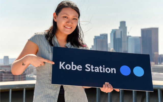 L.A. Metro renames stop 'Kobe Station' for Kobe Bryant's final game ...