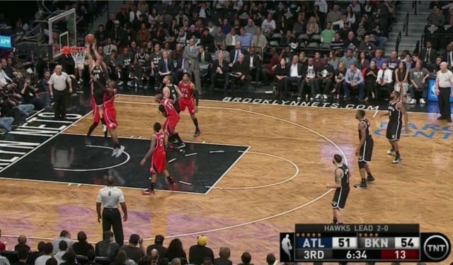 VIDEO: Nets' Bojan Bogdanovic drives, dunks against Hawks - CBSSports.com