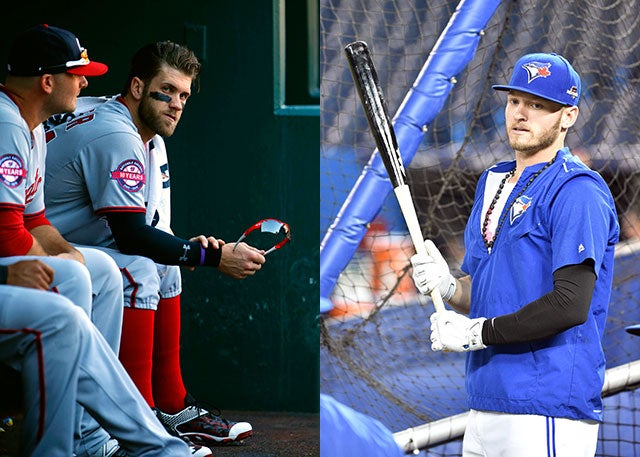Peers vote Josh Donaldson over Bryce Harper for best player of 2015 ...