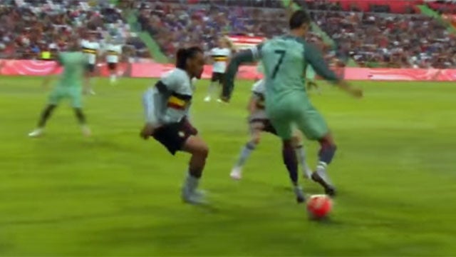 WATCH: Ronaldo dazzles defender with tricky footwork and sick nutmeg ...
