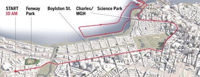 Map of the day: Red Sox parade route - CBSSports.com