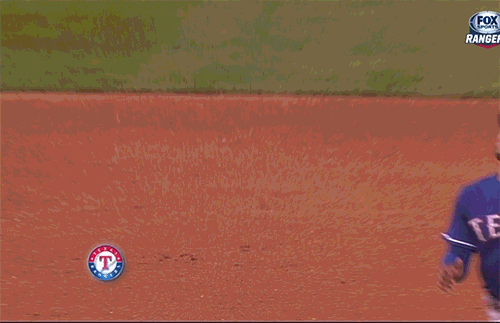 GIFs: Adrian Beltre, Elvis Andrus and the contested pop-up - CBSSports.com