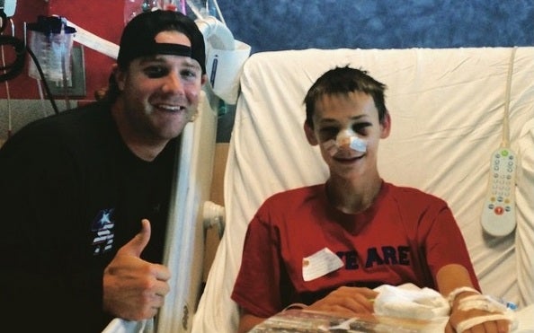 Archie Bradley bonds with Arizona high schooler hit in the face by ...