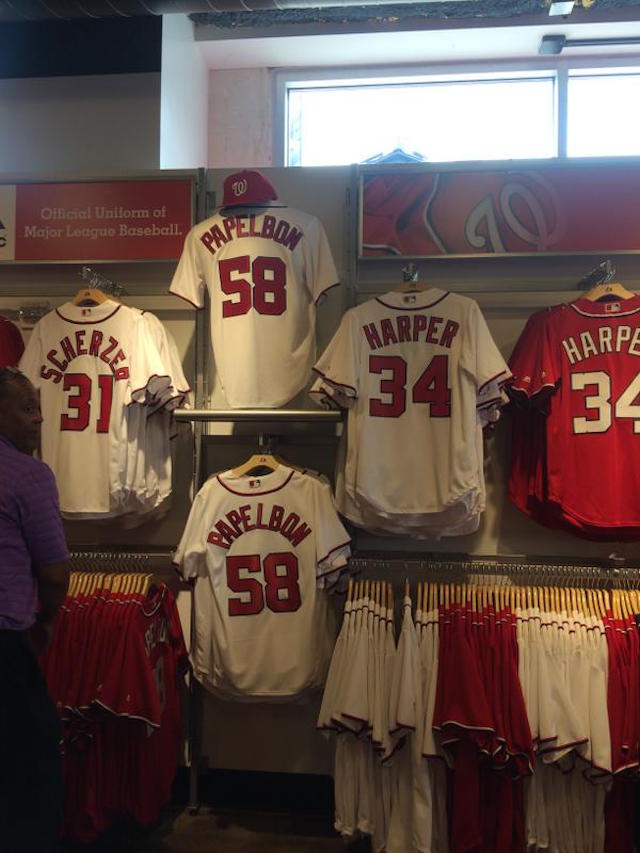 LOOK: The Nationals have rearranged the team store just a bit ...