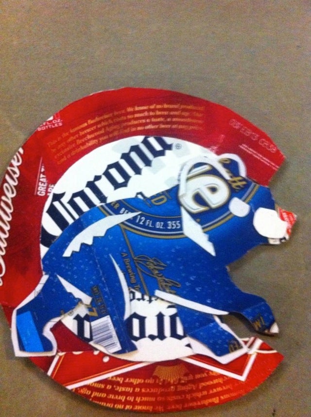 Work of art: Cubs 'beer box' logo - CBSSports.com