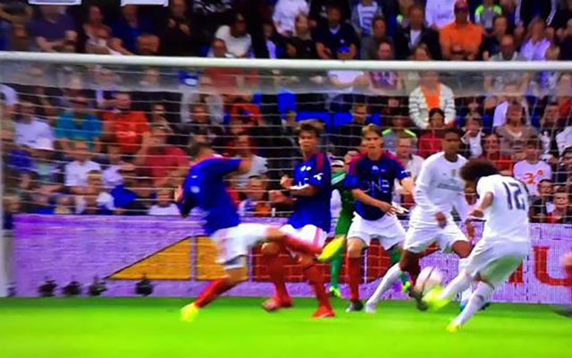 LOOK: Marcelo shot smacks kid in face during Real Madrid friendly ...