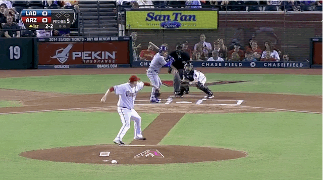 GIFs: Nick Punto slides into first base on single to center - CBSSports.com