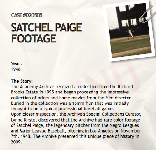 Video: Satchel Paige pitching in color - CBSSports.com