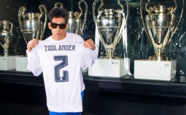 LOOK: Derek Zoolander pays a visit to Spanish giants Real Madrid ...