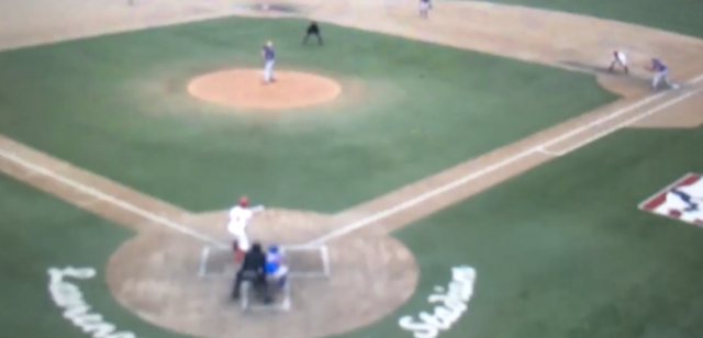 WATCH: This is how you pull off the very rare fake bunt home run - CBSSports.com