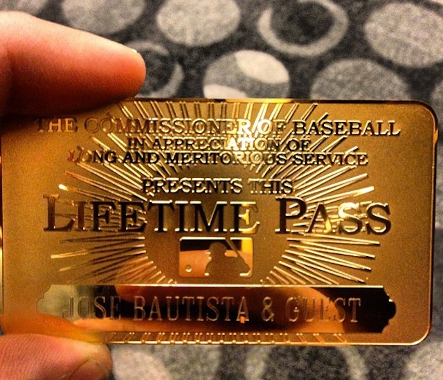 LOOK: Vada Pinson's MLB 'lifetime pass,' baseball's golden ticket ...
