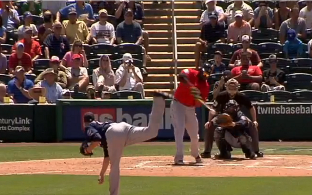 WATCH: Big Papi hits his final Grapefruit League home run - CBSSports.com