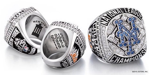 LOOK: Check out the Mets' National League champions rings - CBSSports.com