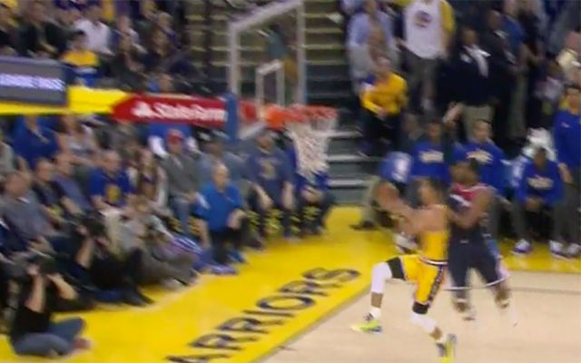WATCH: John Wall gets Steph Curry with a chase-down block - CBSSports.com