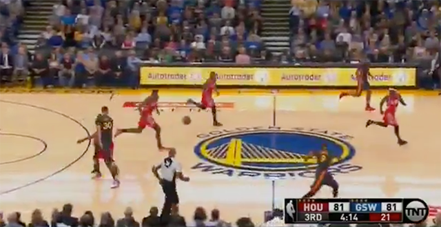 WATCH: You need to see this Warriors fastbreak play immediately ...